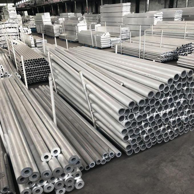 Large Diameter 6 18 Inch Aluminum Alloy Pipe AL 6061 6063
